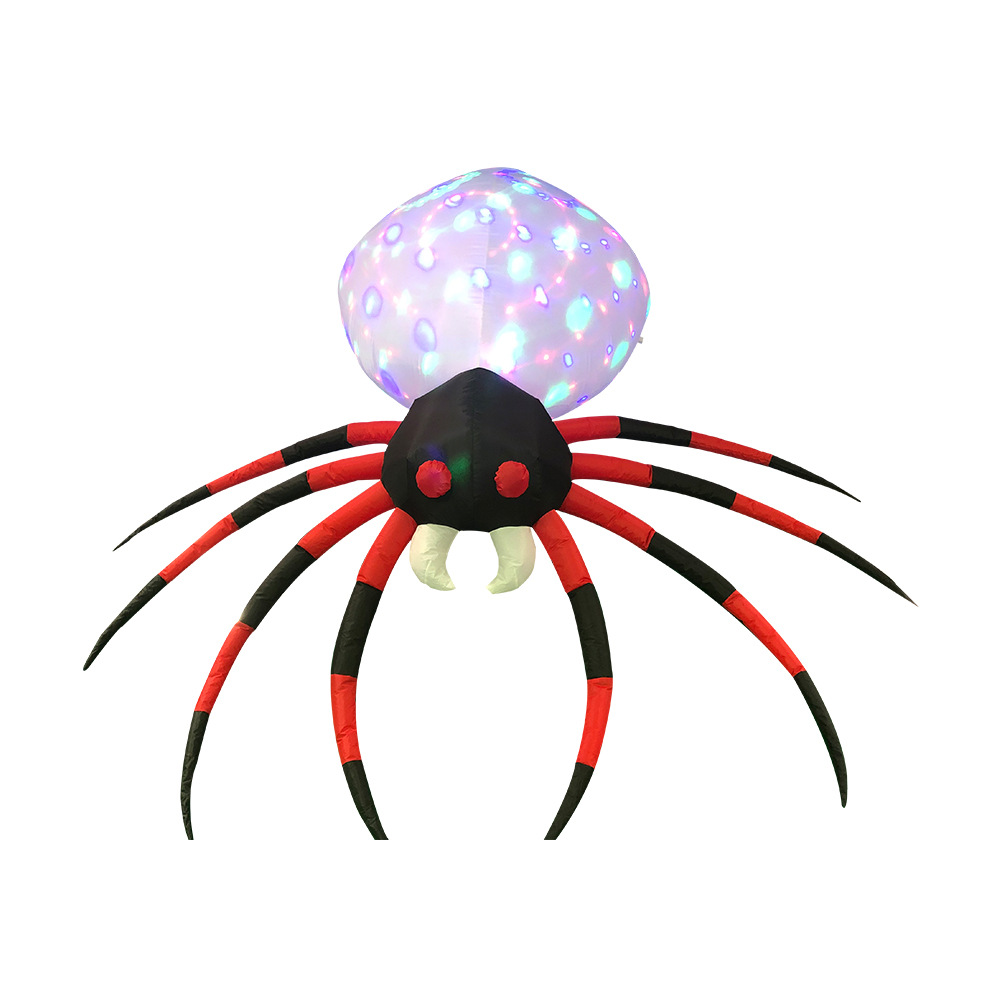 2.4m Spider Inflatable Funny Halloween Decoration - CJdropshipping