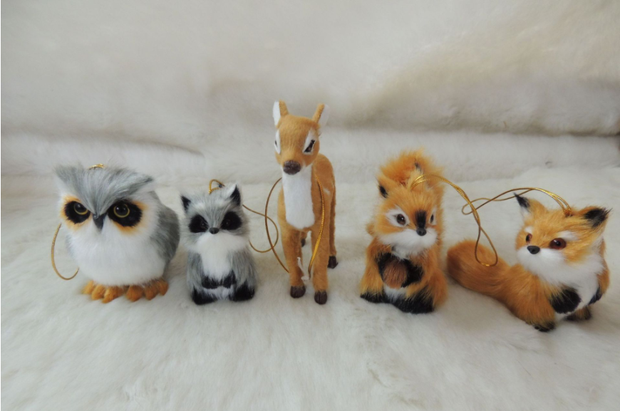 New Plush Simulated Animal Handmade Handicraft Ornament - CJdropshipping