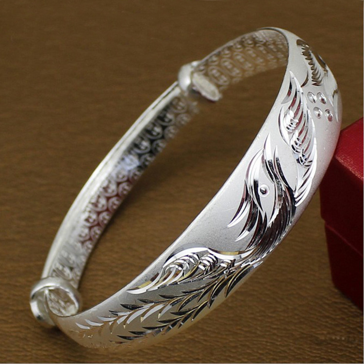 Push-pull silver bracelet - CJdropshipping