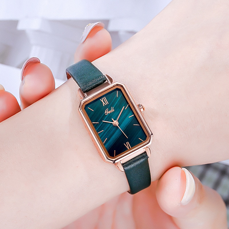 GEDI vintage square quartz watch - CJdropshipping