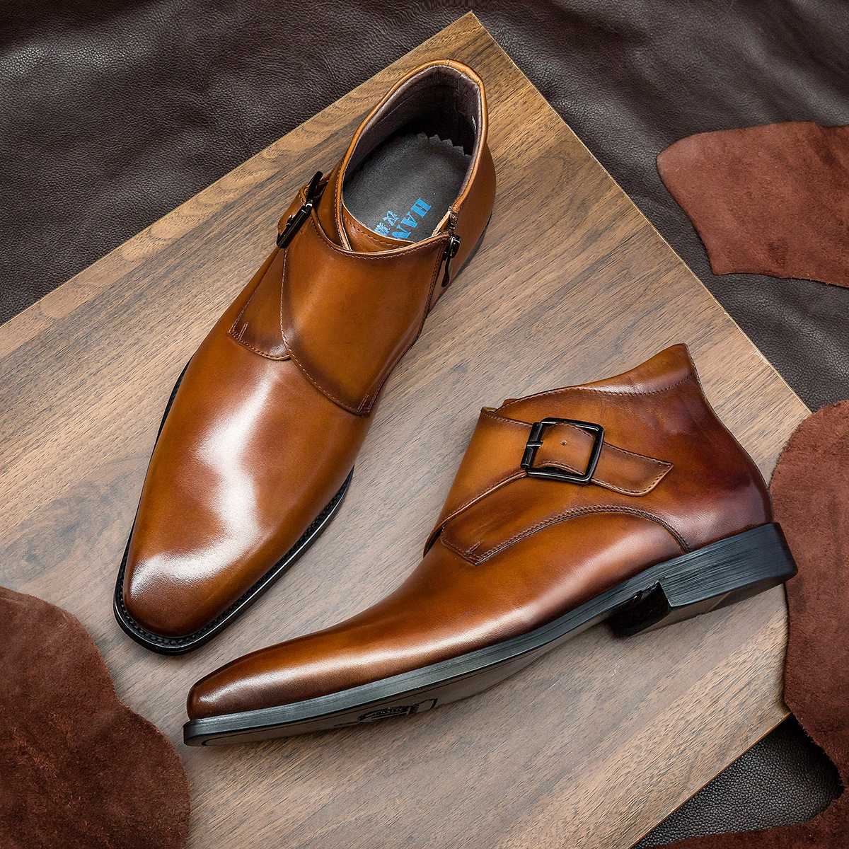 New Martin Boots Men's High-Top Shoes Short Boots Men's Boots Trend ...