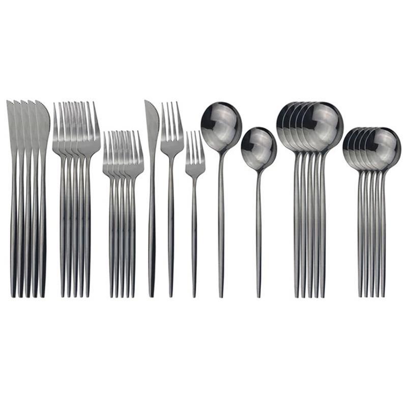 Household Stainless Steel Cutlery Cutlery Set CJdropshipping Household Stainless Steel Cutlery Cutlery Set CJdropshipping