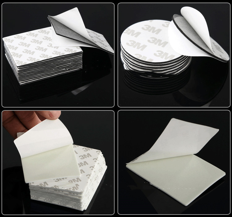 3M Double-sided Adhesive Thickening Adhesive Sticker Round Adhesive ...