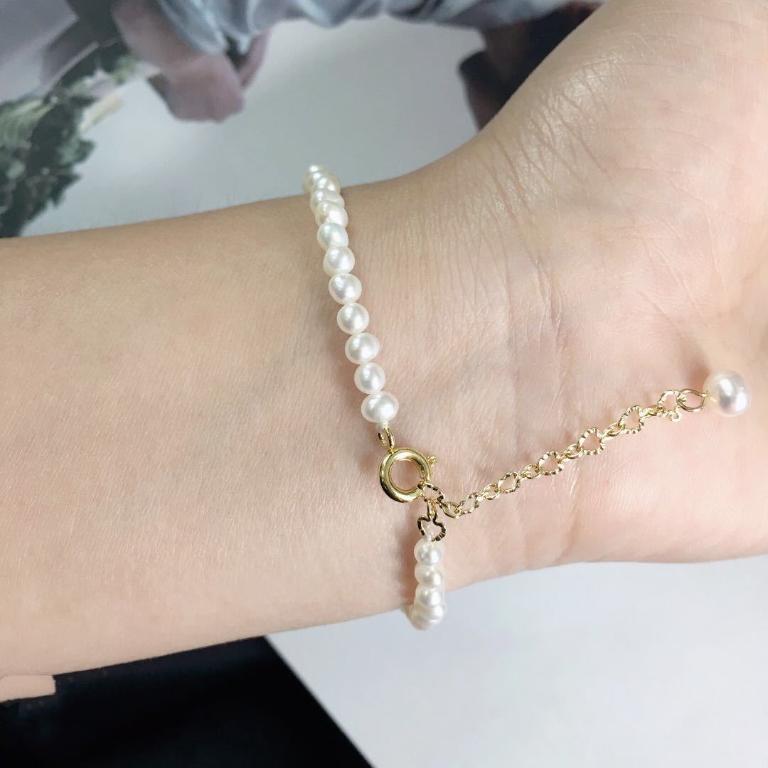 Freshwater Pearl Small Pearl Bracelet Mini Pearl Bracelet Simple And ...