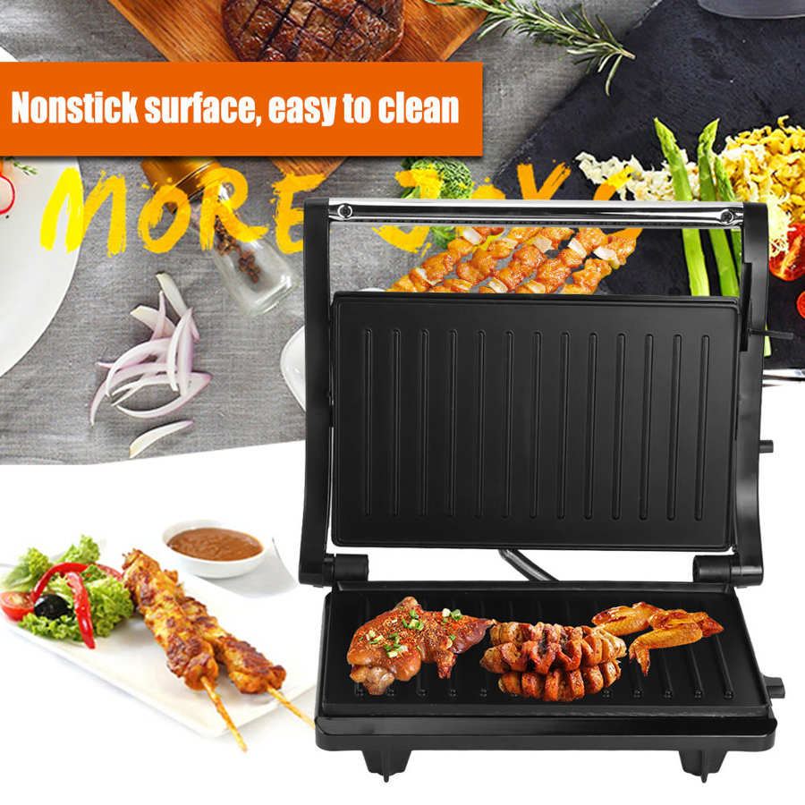 Steak Maker Nonstick Electric Grill Smokeless Home Breakfast Making ...