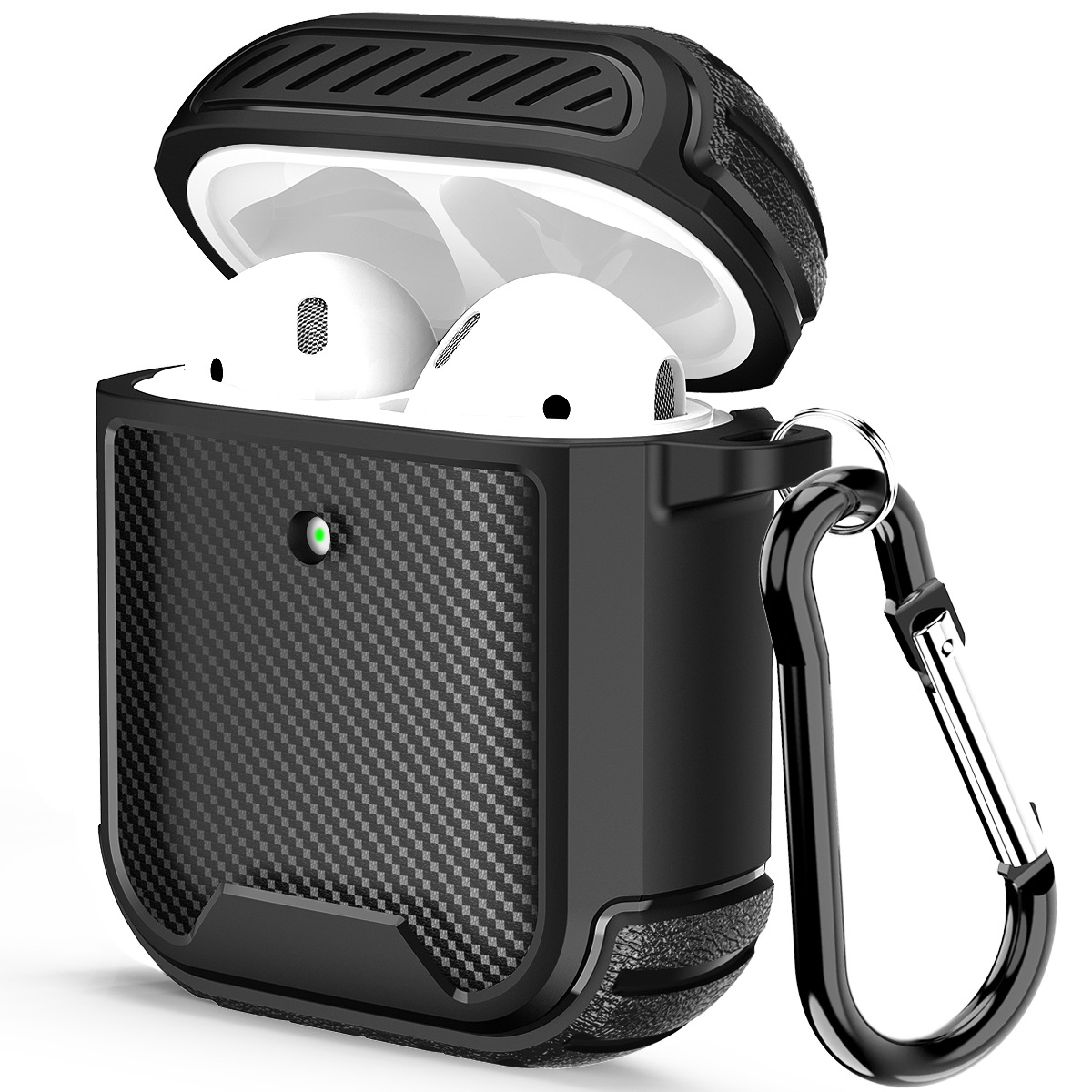 Compatible With Apple For Apple AirPods Pro Case Carbon Fiber Compatible With Apple For Apple AirPods Pro Case Carbon Fiber