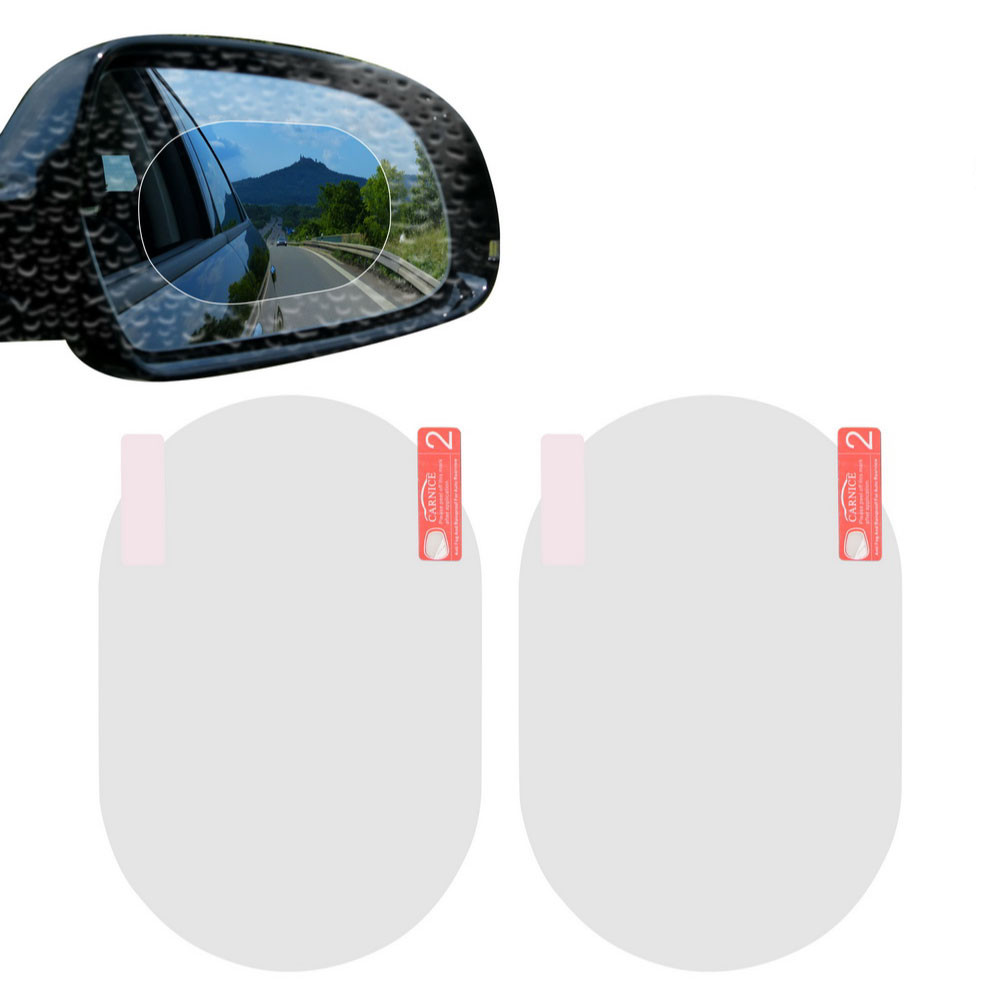 Oval Anti-Moist Waterproof Side Mirror Sticker - CJdropshipping