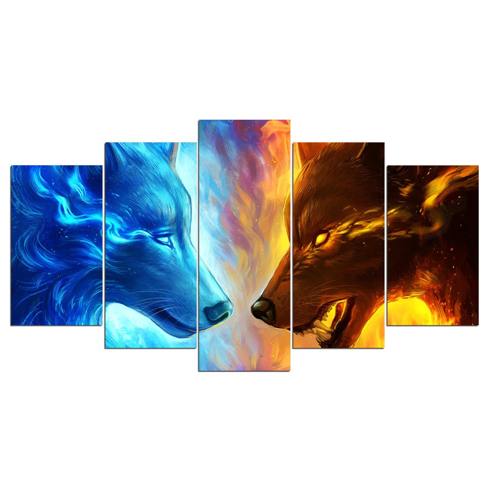 HD painting core five canvas painting - CJdropshipping