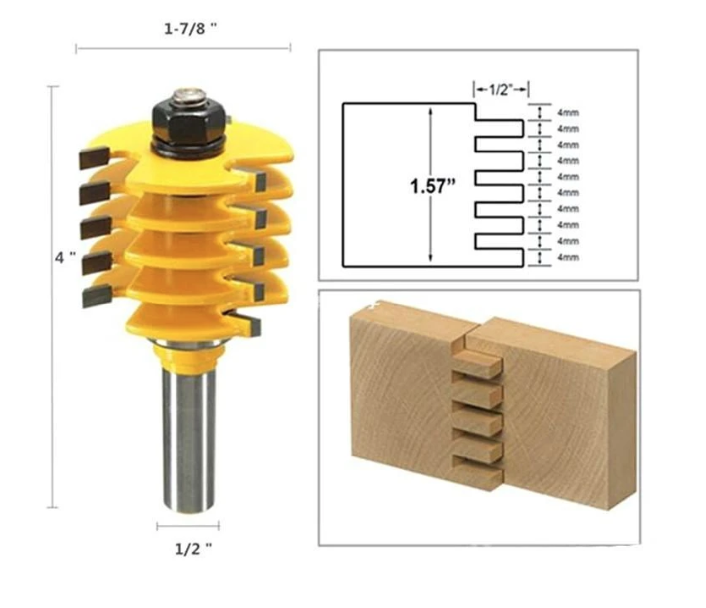 Finger Joint Router Bit - CJdropshipping