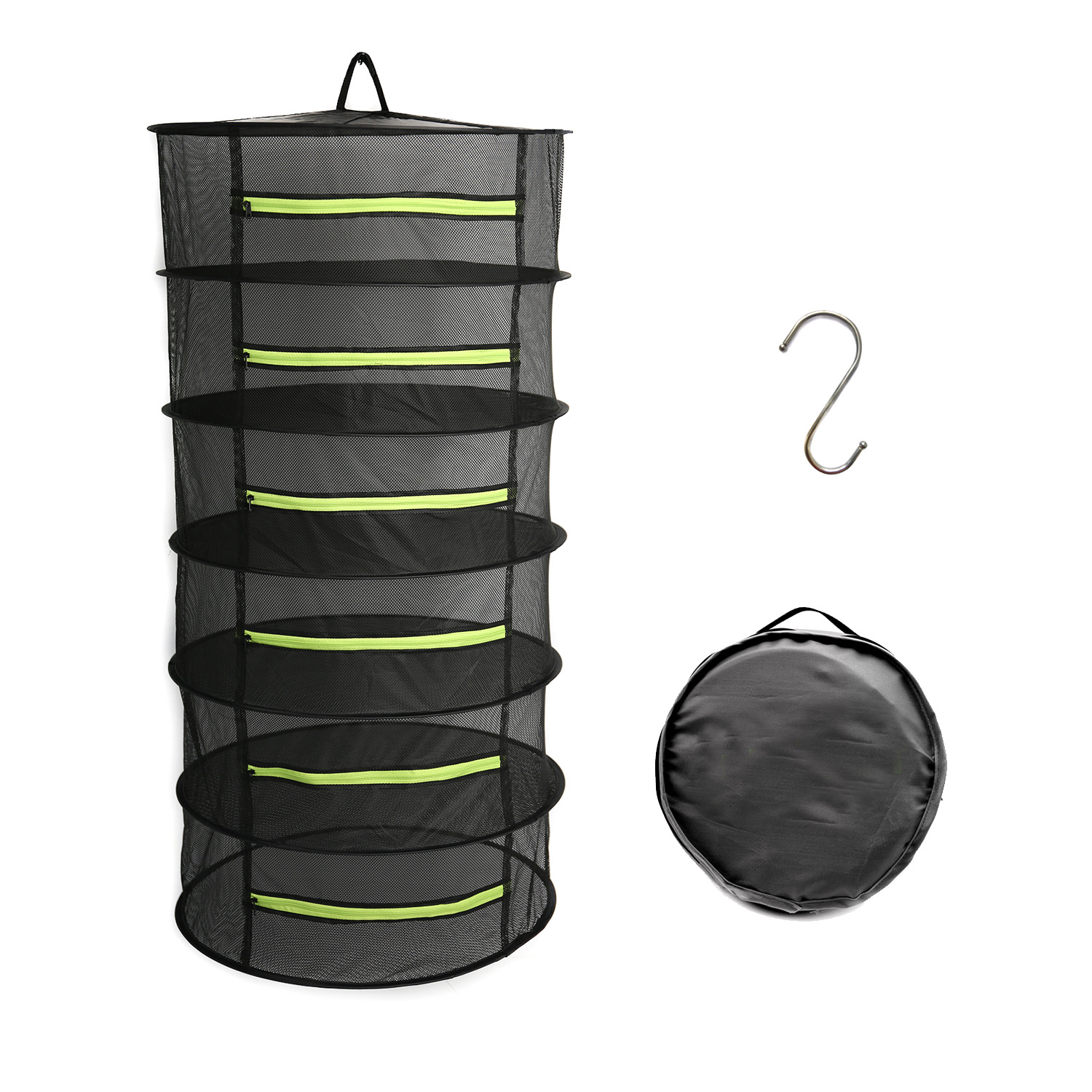 Fully enclosed zipper drying rack - CJdropshipping