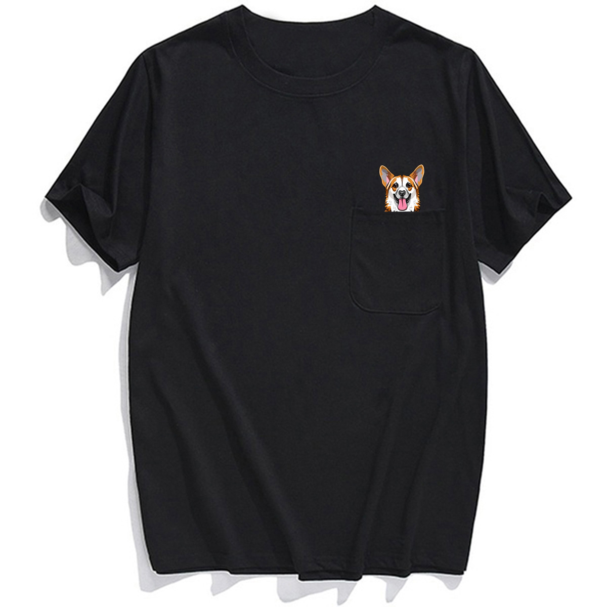 2D printed Shar Pei T-shirt - CJdropshipping