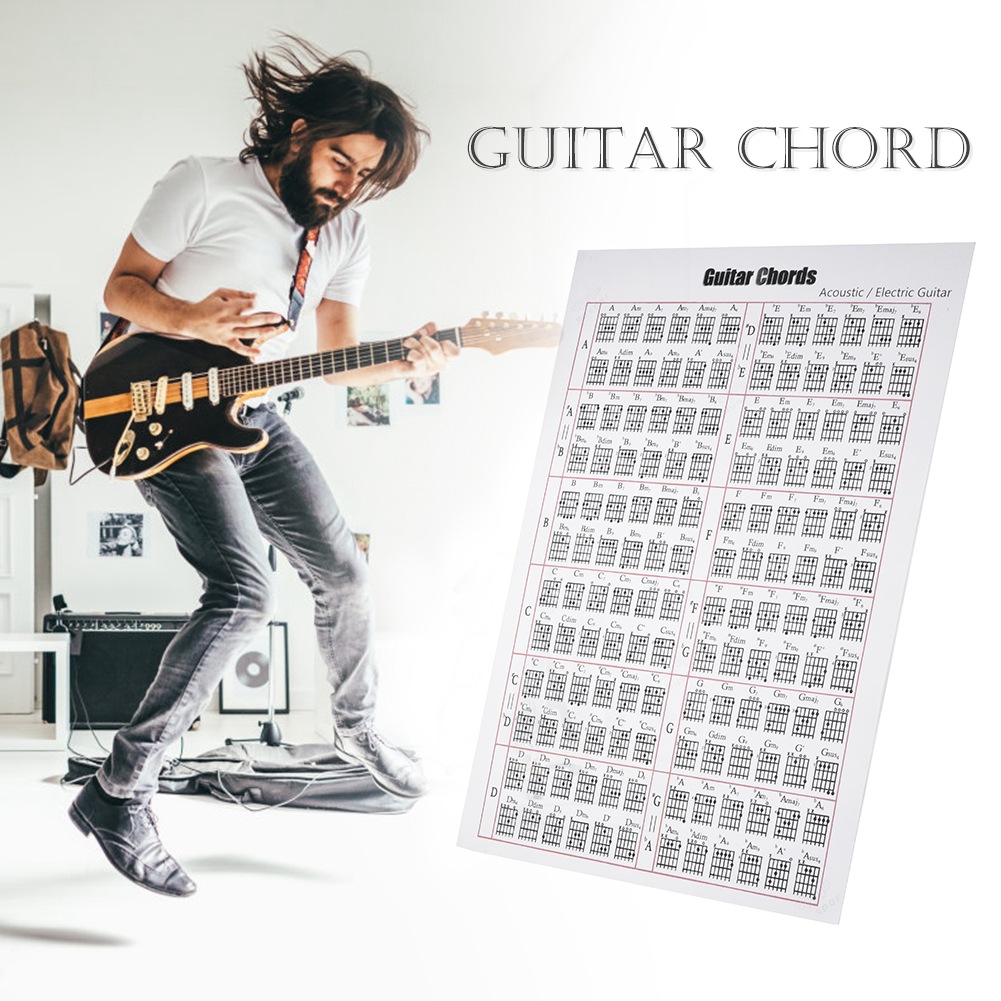 Guitar chord fingering chart - CJdropshipping