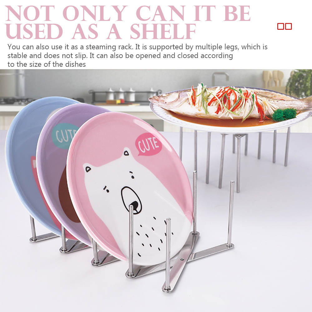 Retractable Folding Steam Rack Kitchen Storage Rack - CJdropshipping