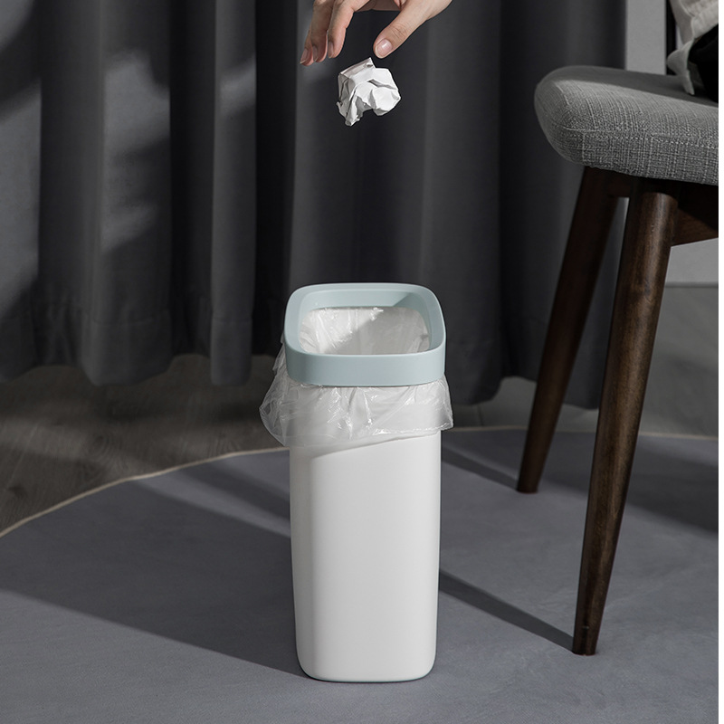 Living room bedroom modern minimalist trash can - CJdropshipping