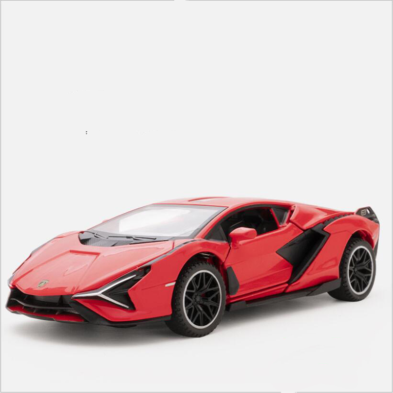 1:32 Rambo Lightning Sain sports car alloy car model - CJdropshipping