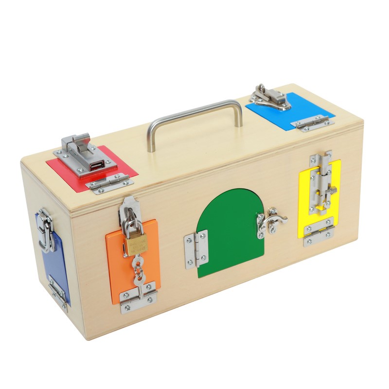 Lock box children's educational baby learning to unlock toys ...