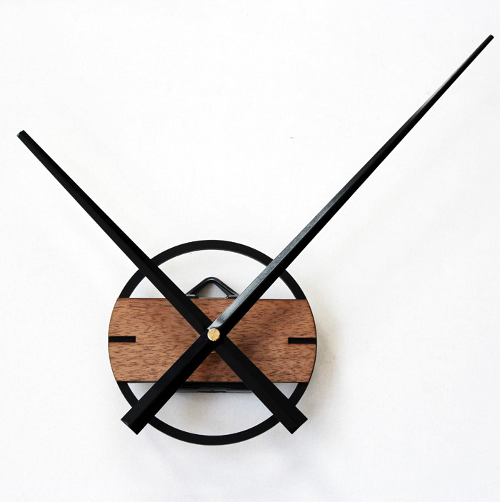 Log Wall Clock Movement With Large Hands - CJdropshipping