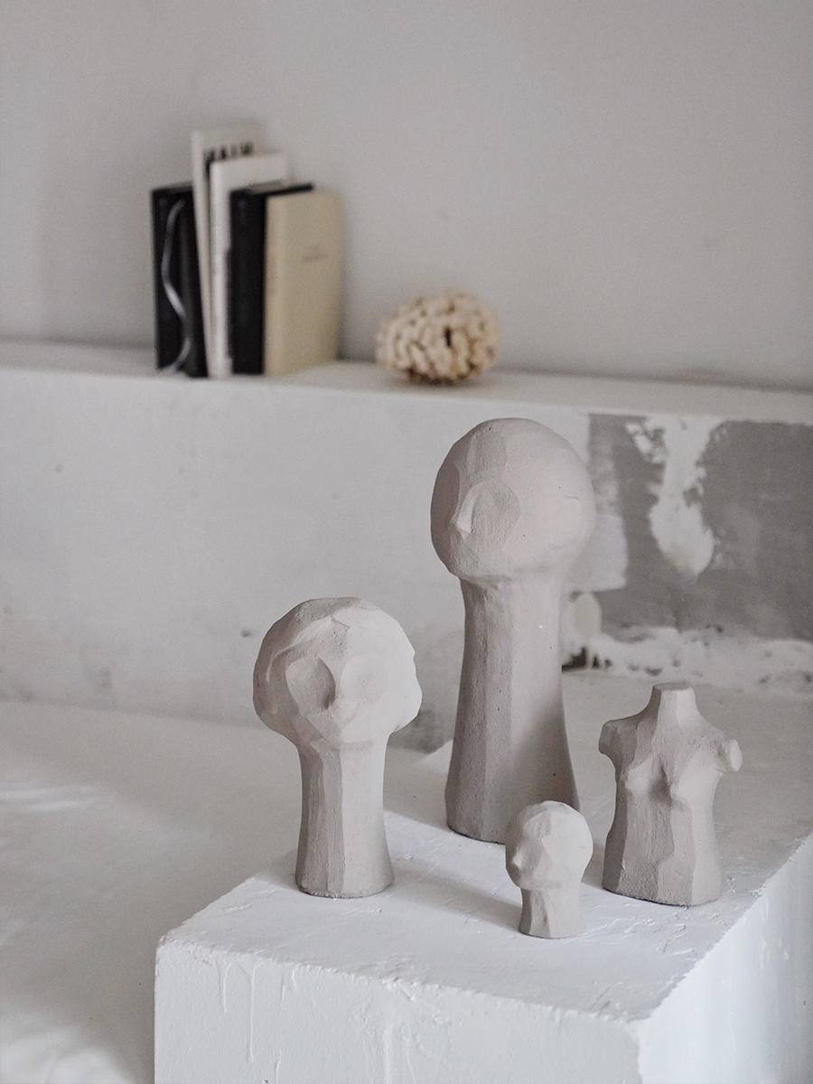 Original plaster sculpture of human body - CJdropshipping