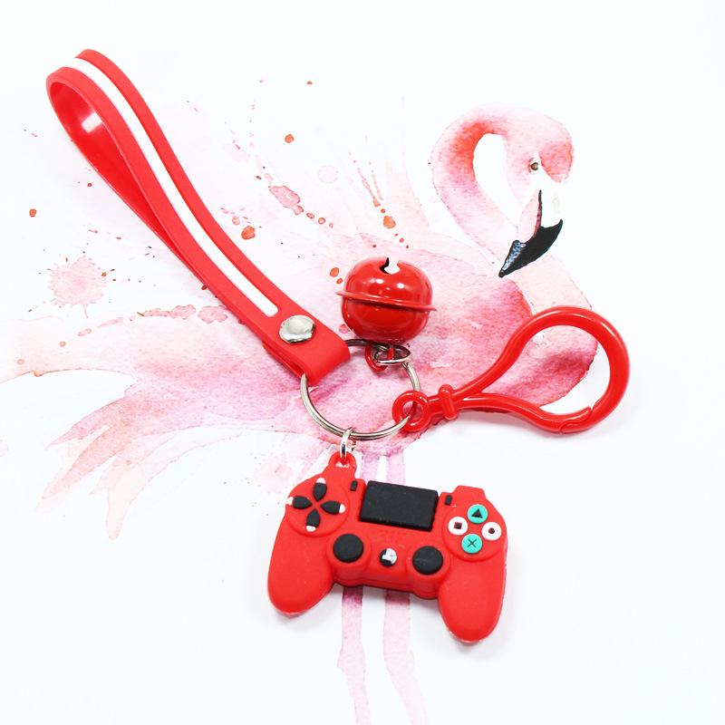 Classic Cute Red And Black Mini Gamepad Keychain - CJdropshipping
