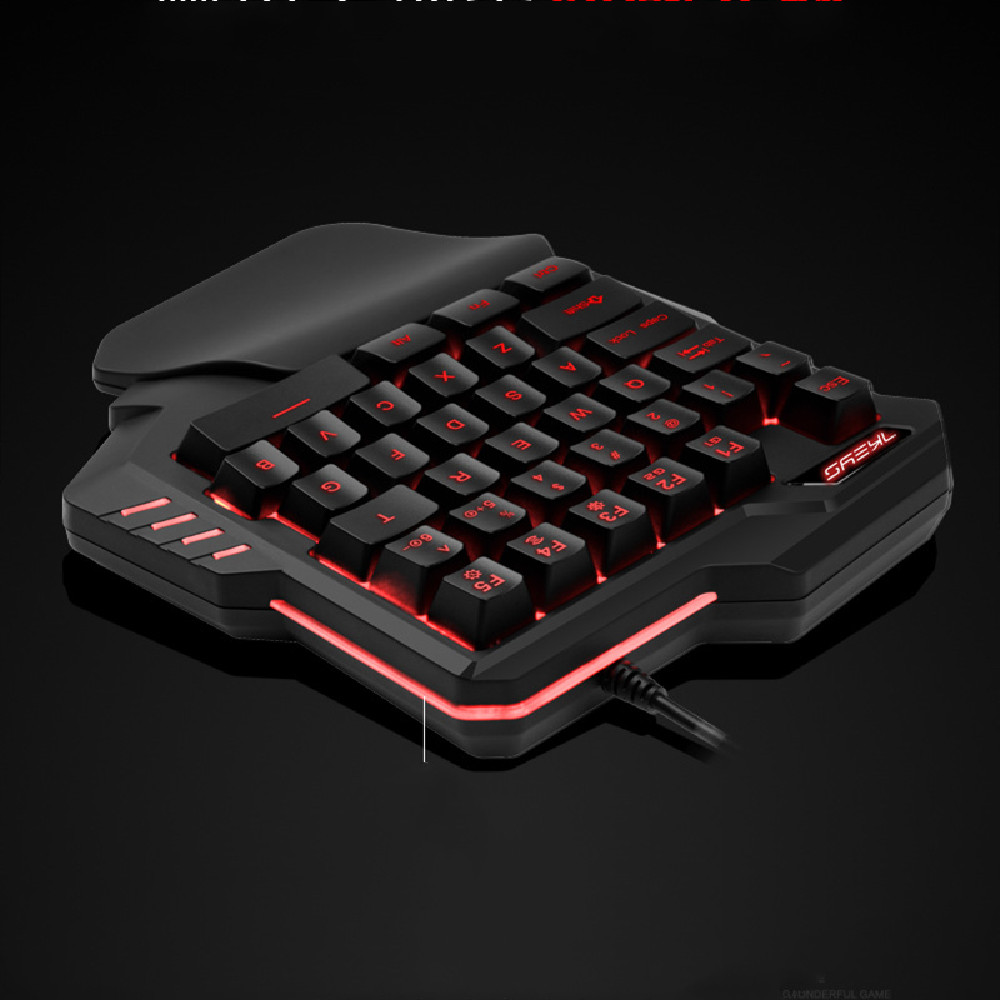 One-handed RGB Mechanical Gaming Keypad - CJdropshipping
