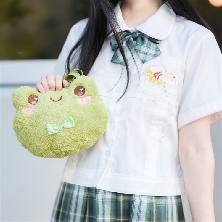 Cute Doll Frog Plush Toy Backpack - CJdropshipping