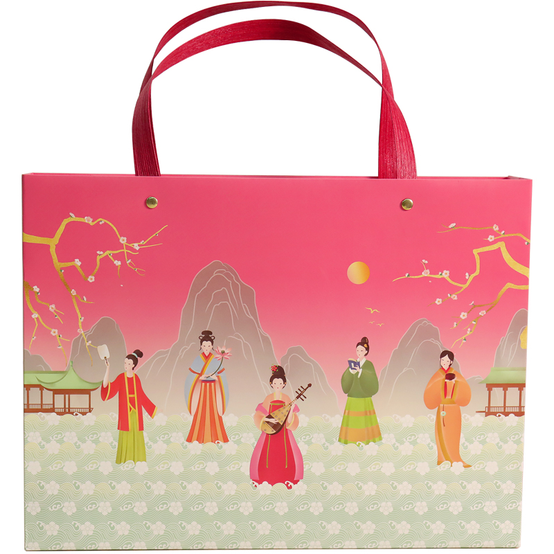 Ancient Style Museum Hanfu Cultural And Creative Paper-cut Origami Book ...