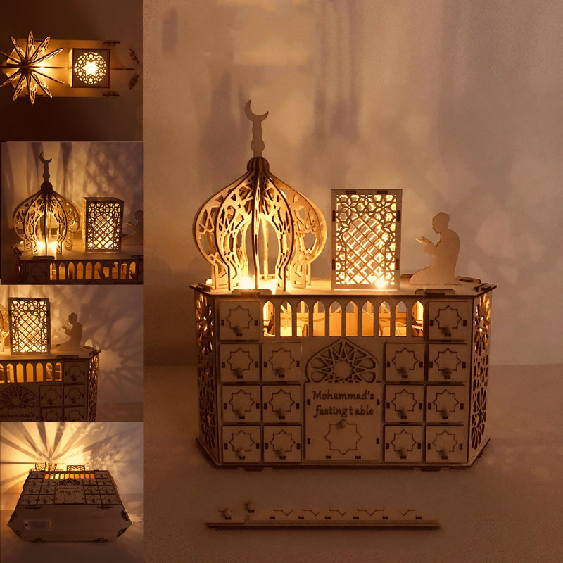 Wooden Calendar Cabinet DIY Wooden Crafts - CJdropshipping