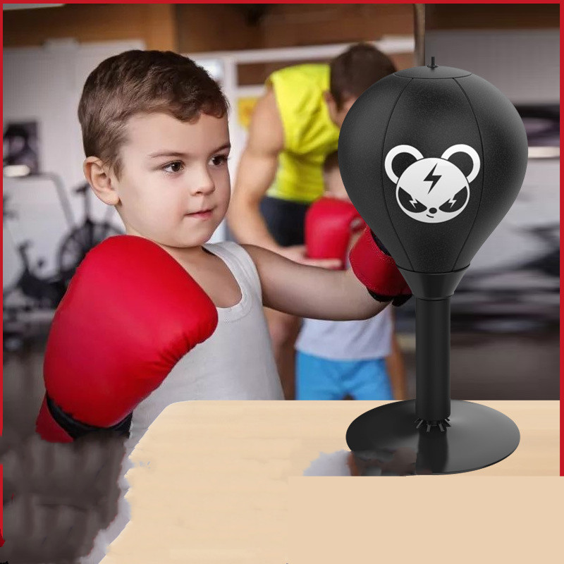 Boxing Speed Ball Tabletop Reaction Target Sandbags Kids Suction Cup ...