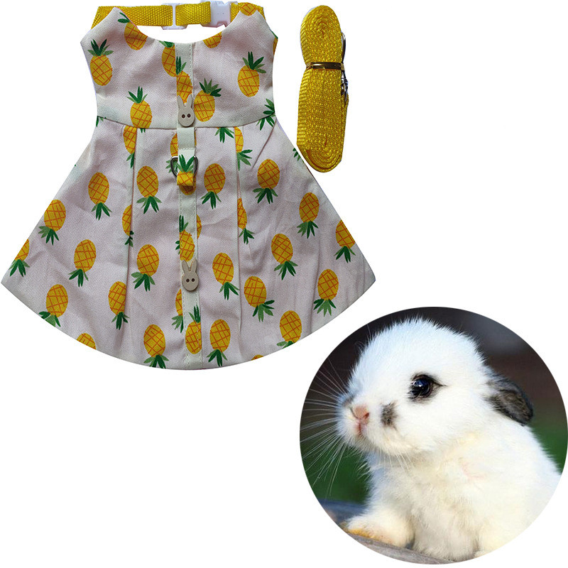 Pet Bunny Clothes Bunny Cat Lop-eared Rabbit Decoration Costume ...