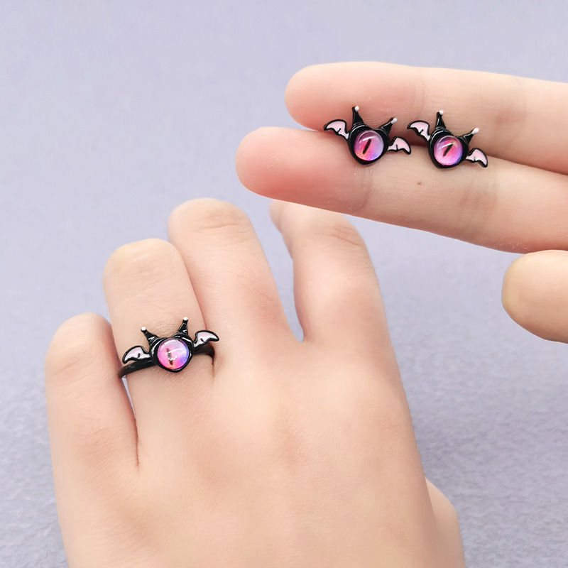 Cute Bat Ring Female Niche Design - CJdropshipping