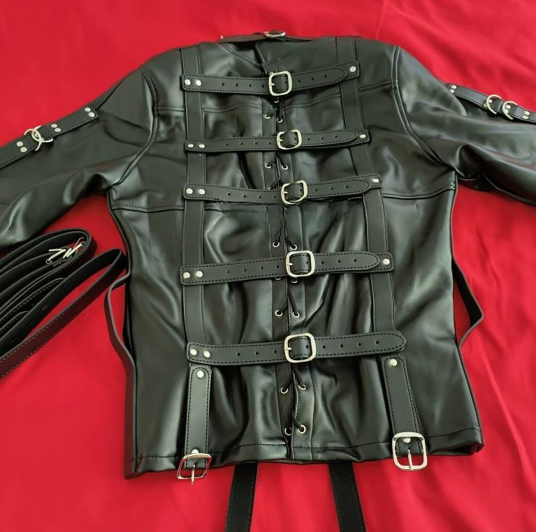 Funny Leather Straitjacket All Inclusive Binding Heavy High-grade ...