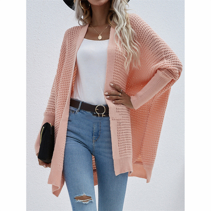 Temperament Commuting Loose Solid Color Sweater Women Cjdropshipping