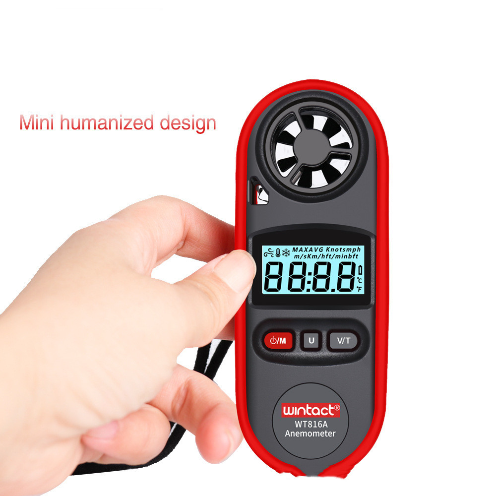 Wintact Pocket Anemometer WT816A Handheld Digital Anemograph AliExpress ...