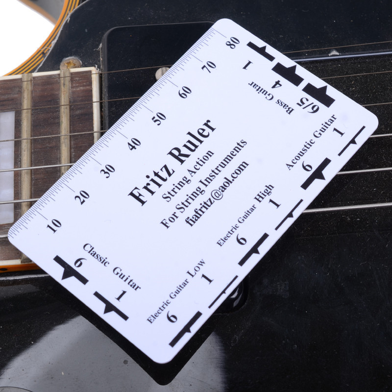 String Action Gauge Ruler Baroque Guitar Bass String Pitch Luthie ... String Action Gauge Ruler Baroque Guitar Bass String Pitch Luthie ...