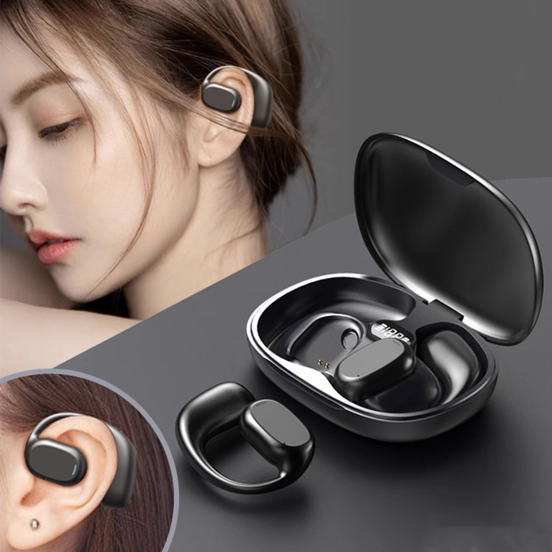 Wireless Bluetooth Headset Ear Mounted Long Endurance - CJdropshipping