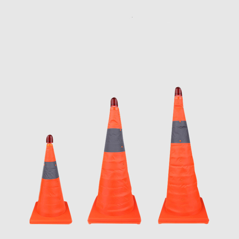 Portable Telescopic Road Cone Traffic Safety Emergency Parking Warning ...