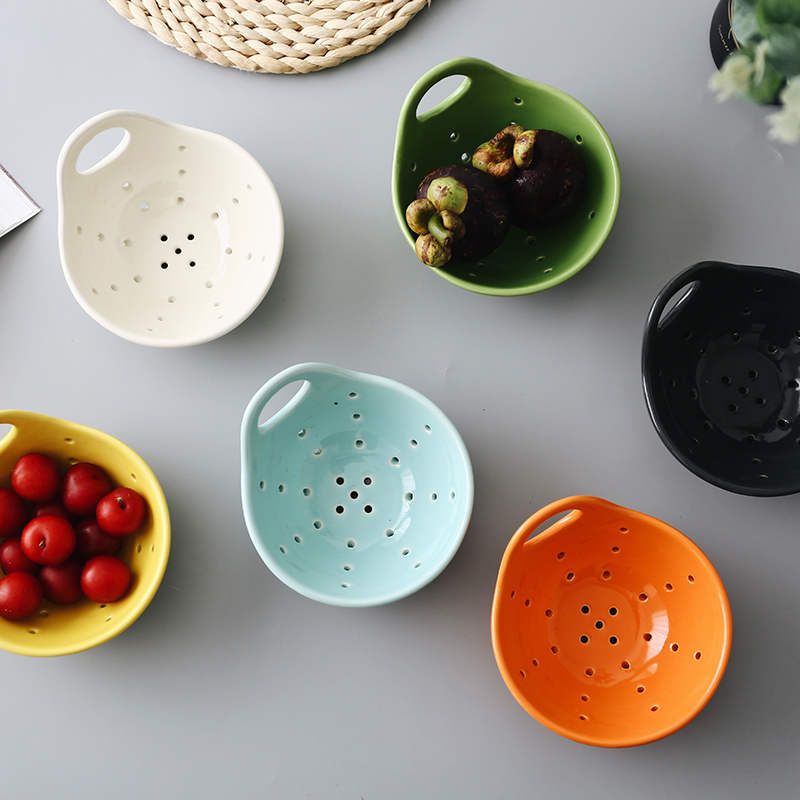 Creative Hollow Draining Fruit Snack Bowl - CJdropshipping