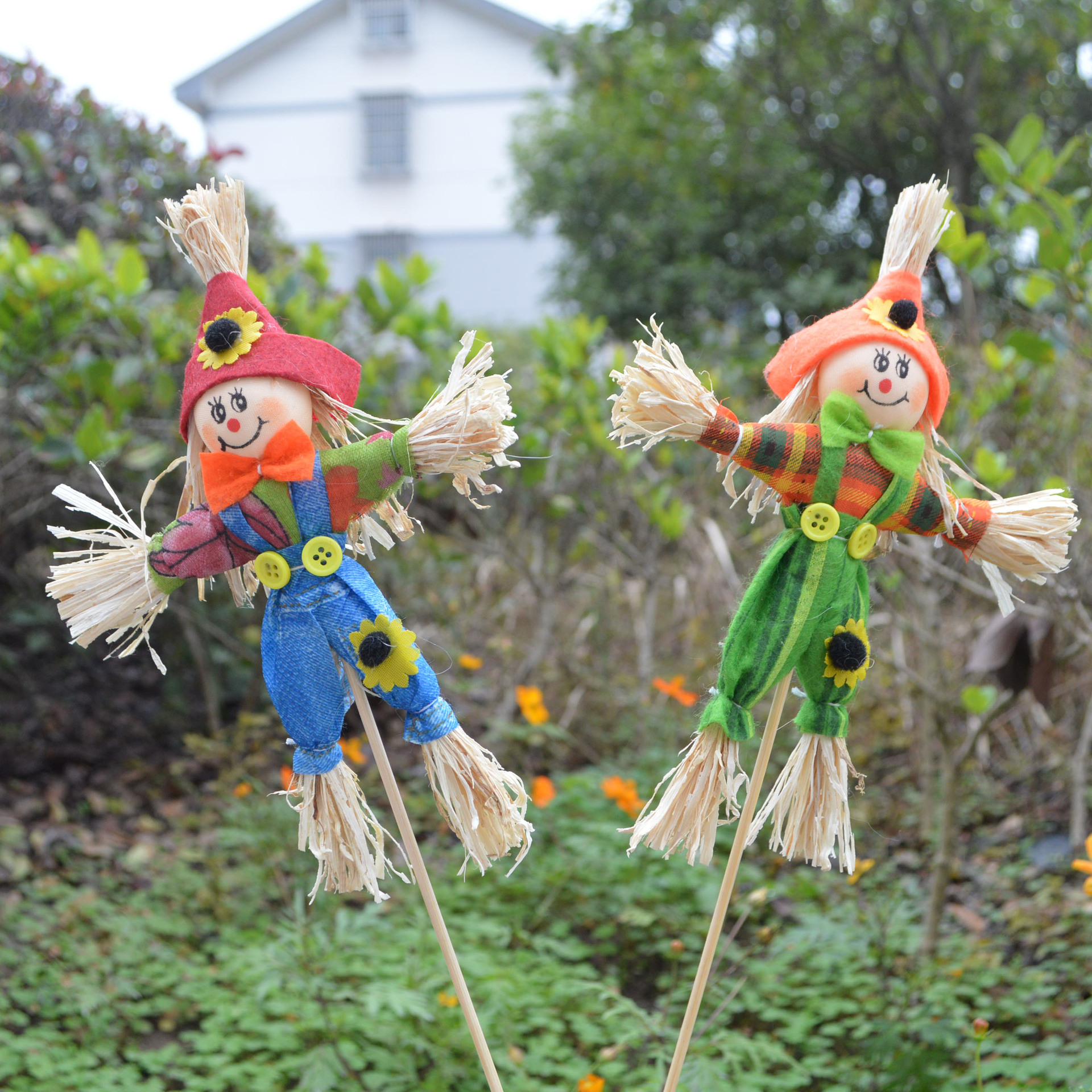 Fabric Scarecrow Crafts Plug-in Children Doll - CJdropshipping