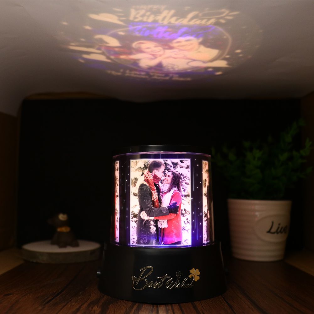 Custom Photo LED Projection Beam Light - CJdropshipping