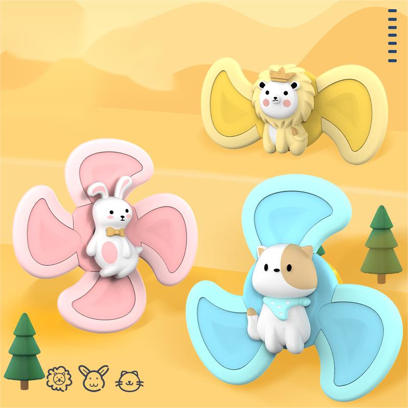 Suction Cup Round Music Toy Baby Rattle Bath - CJdropshipping