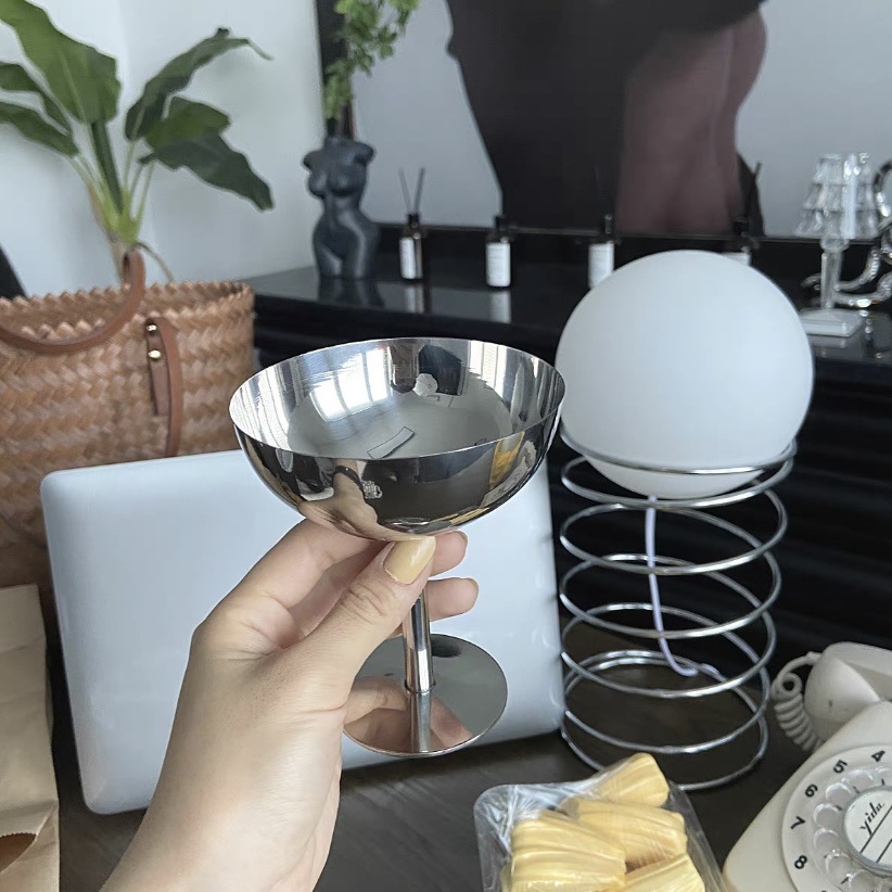 Stainless Steel Ice Cream Cup Bantam Cocktail - CJdropshipping