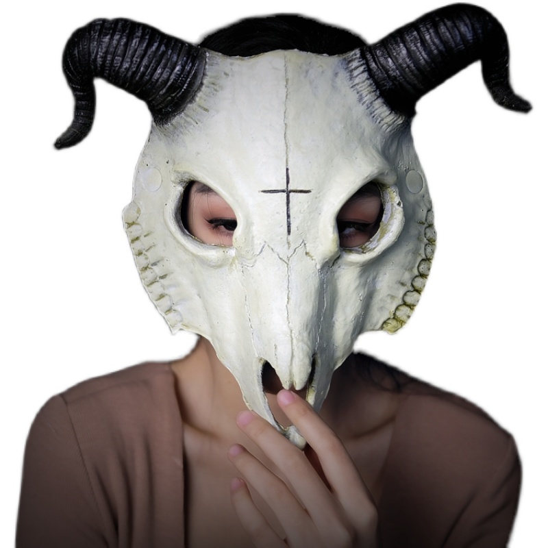 Billy Goat Bone Mask Full Face Animal Show Halloween - CJdropshipping