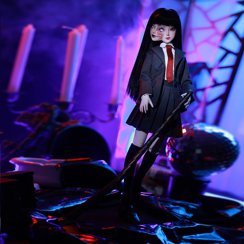 4 Points Female Doll Half Human Ghost Double-sided Version - CJdropshipping