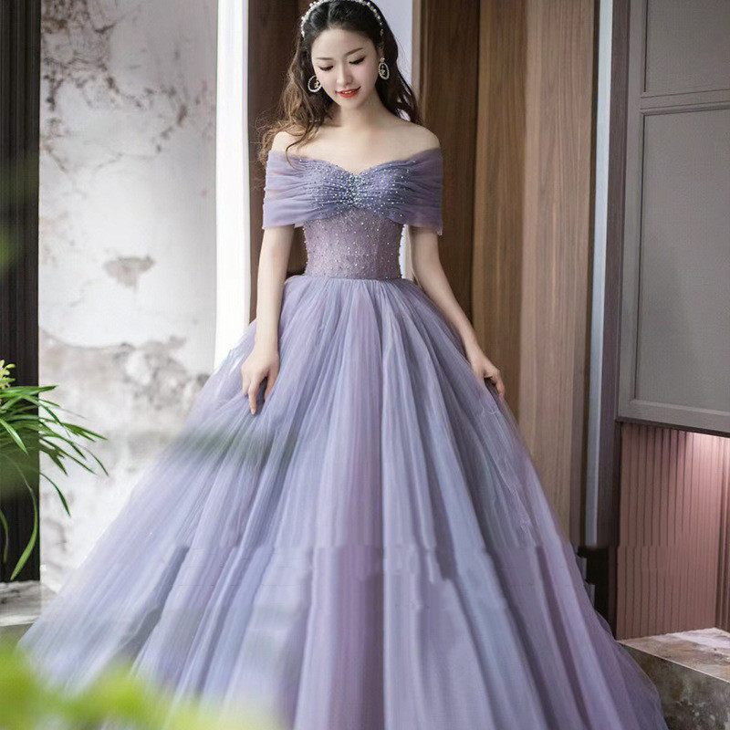 Women's Banquet Stage Performance Banquet Evening Dress - CJdropshipping