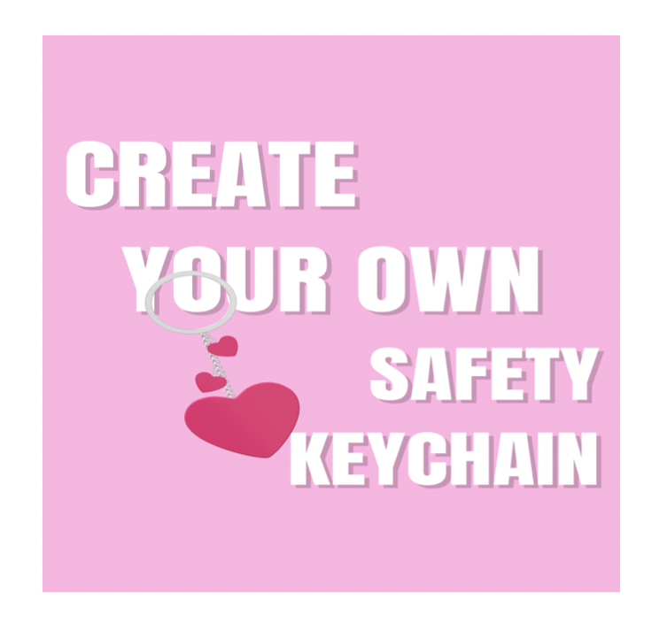 Custom Design Only for you Personalized Mini Self Defense Keychains Set ...