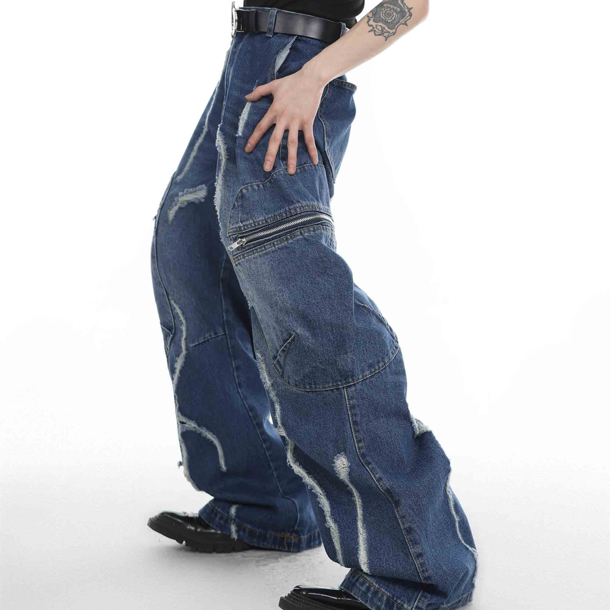 Opium Washed Vintage Jeans - Fūga Studios