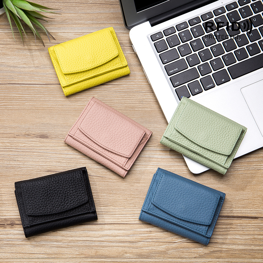 Leather Japanese Mini Short Women Wallet - CJdropshipping