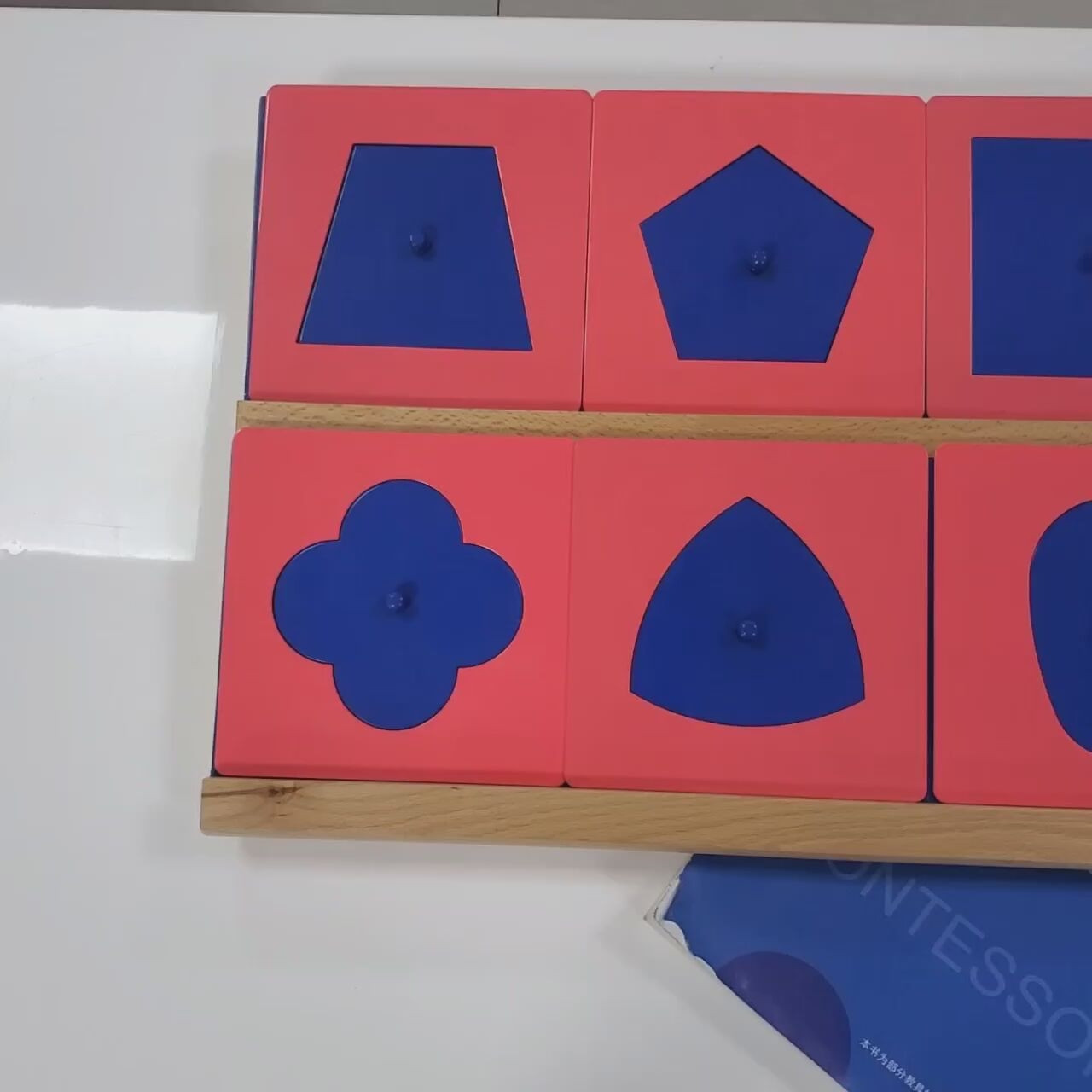 Sensory Teaching Iron Geometric Panel Montessori - CJdropshipping