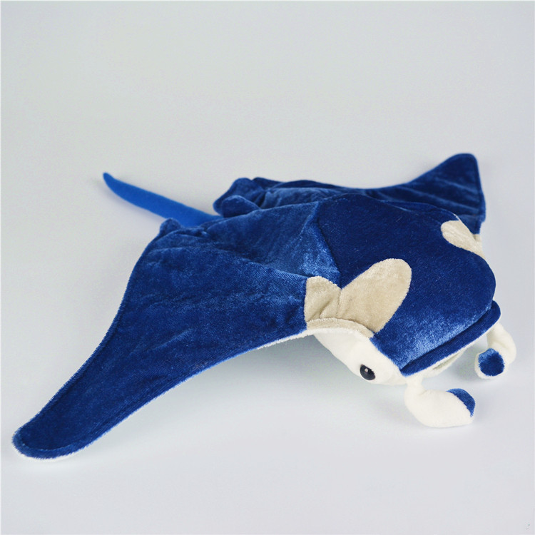 Double Snout Manta Ray Simulation Animal Doll - CJdropshipping