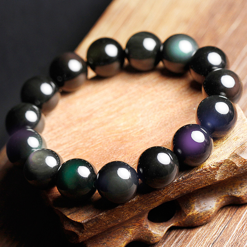 The Rainbow Eye Obsidian PI Xiu Bracelet Couple String - CJdropshipping
